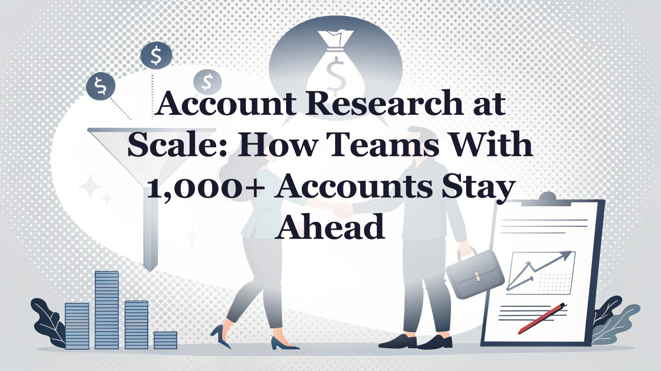 Account Research at Scale: How Teams With 1,000+ Accounts Stay Ahead ...
