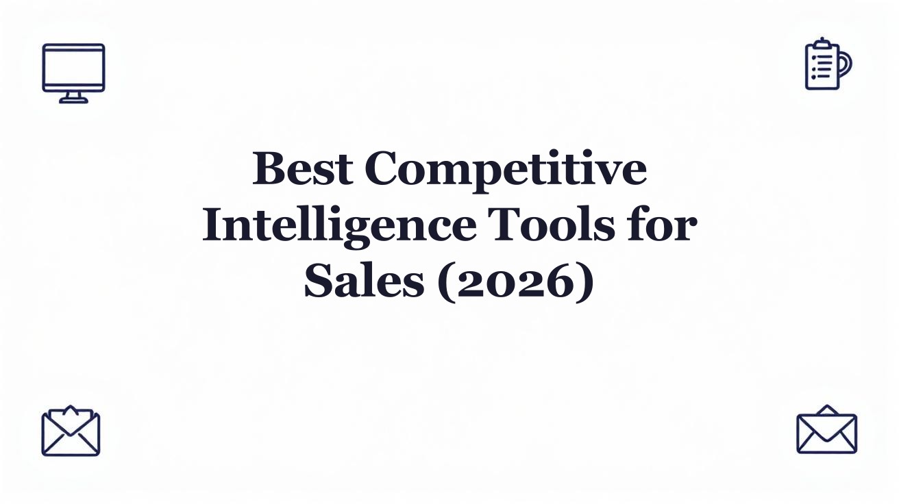 Best Competitive Intelligence Tools for Sales Teams (2026) | Salesmotion