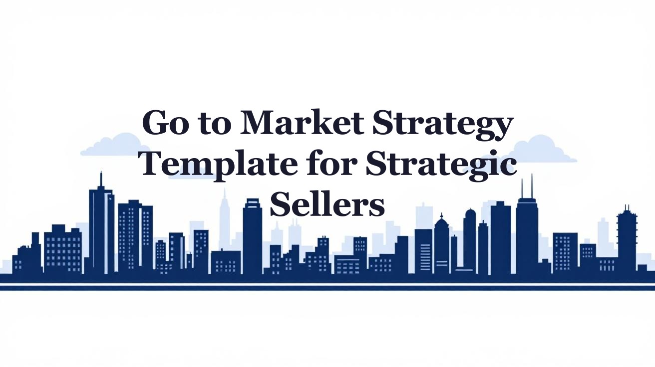 Ultimate Go to Market Strategy Template: A Strategic Seller's Guide to ...