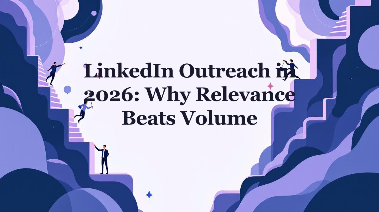 LinkedIn Outreach in 2026: Why Relevance Beats Volume | Salesmotion