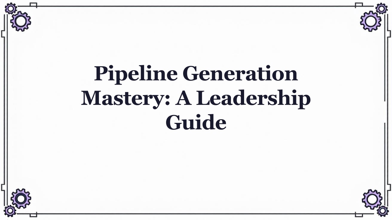 Pipeline Generation: The Complete B2B Playbook | Salesmotion
