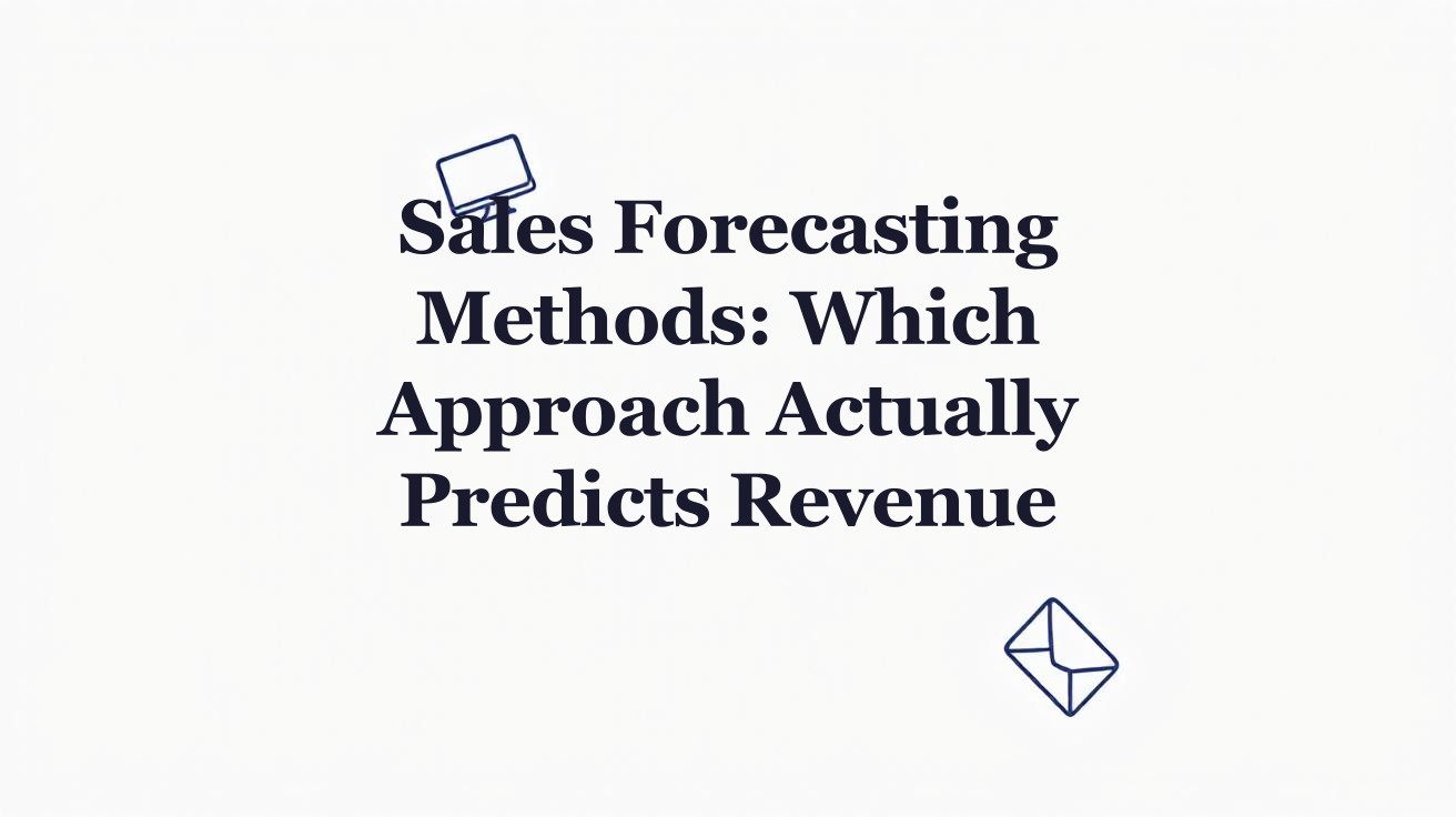 Sales Forecasting: 7 Methods Compared with Benchmarks | Salesmotion