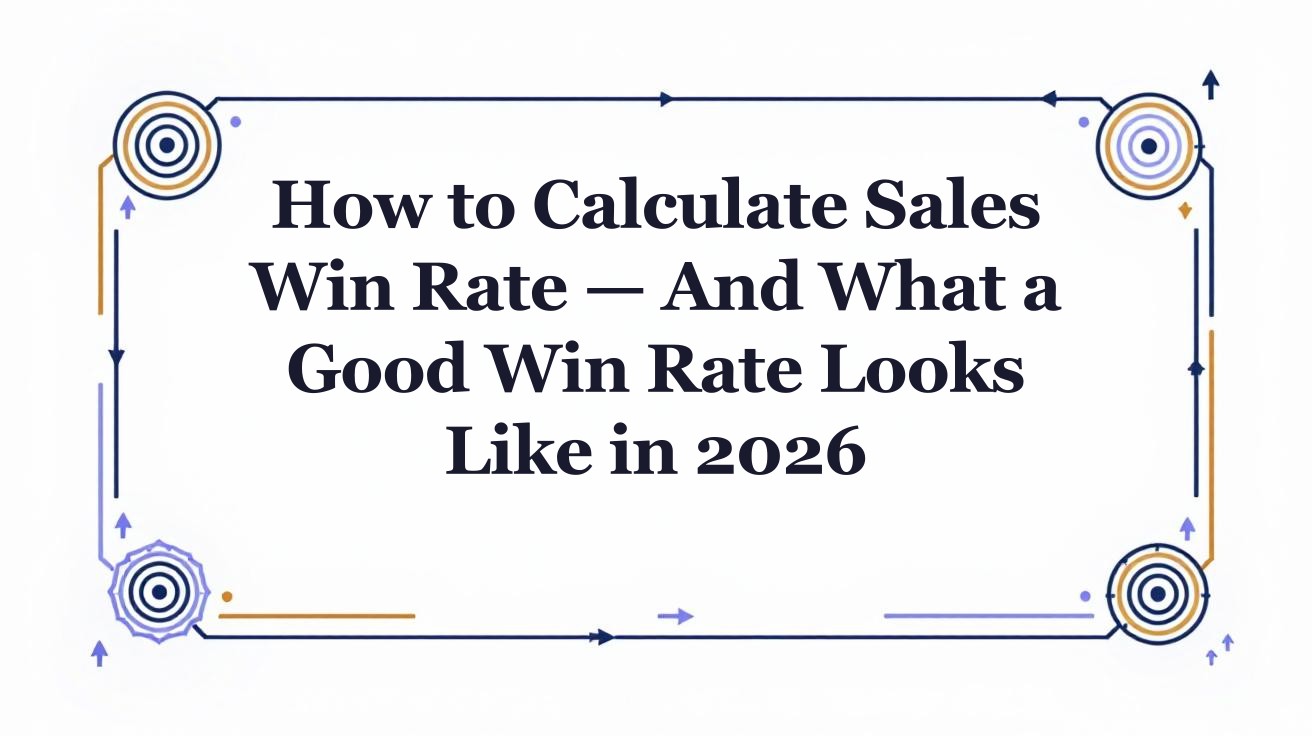 Sales Win Rate: How to Calculate and Benchmark in 2026 | Salesmotion
