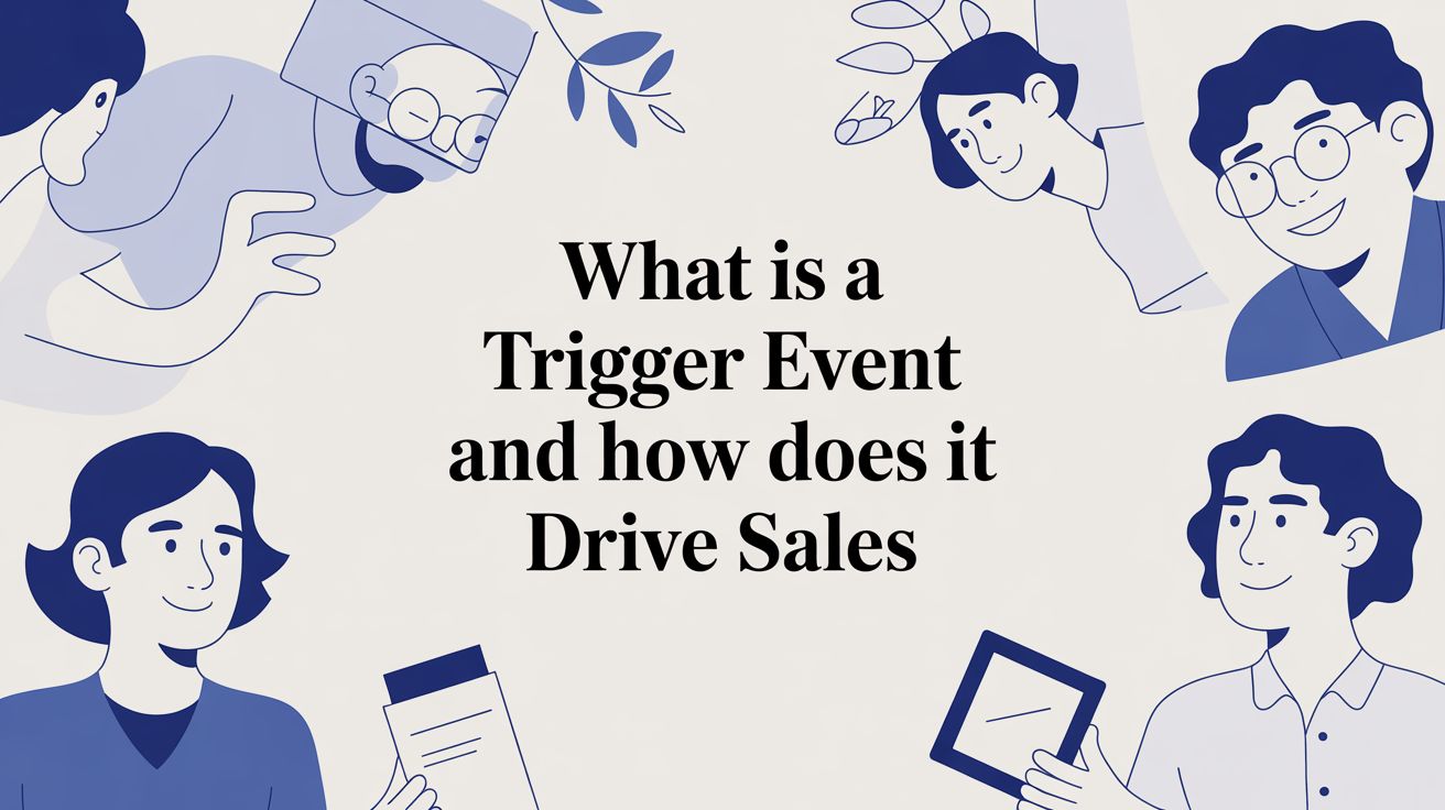 What Is a Trigger Event and How Does It Drive Sales? | Salesmotion